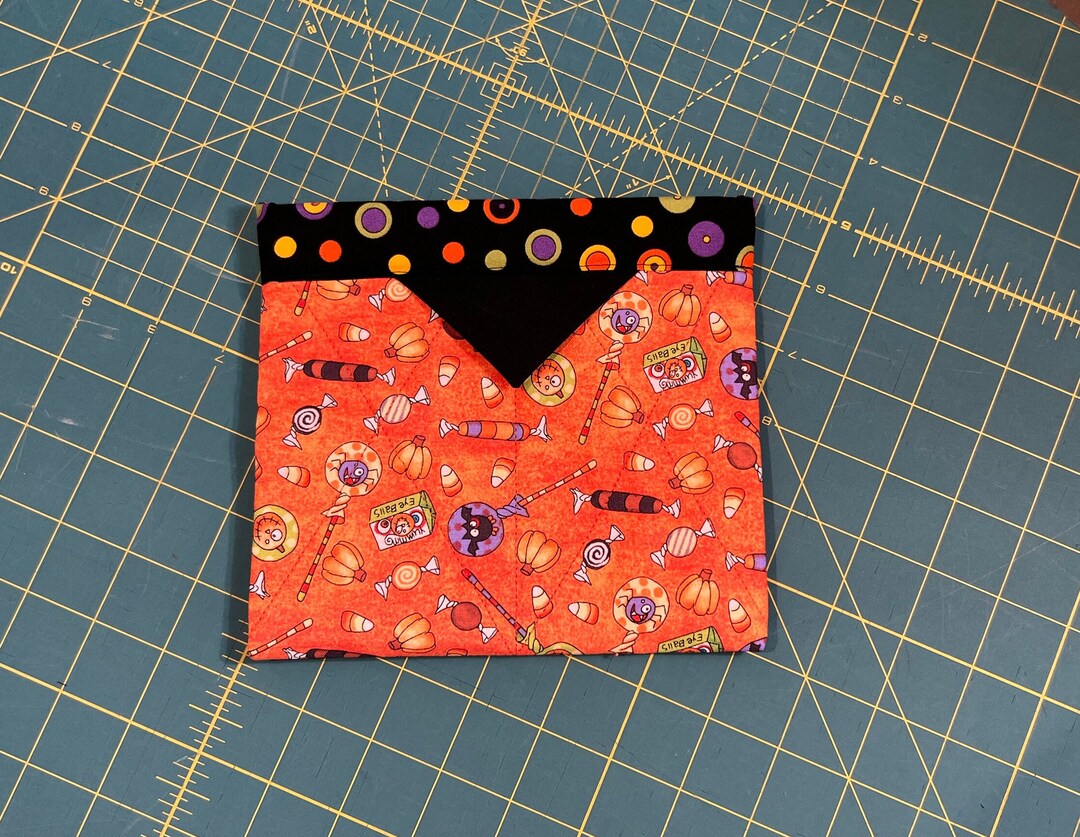 Snap Bag in Adorable Halloween Candy Fabric - Etsy