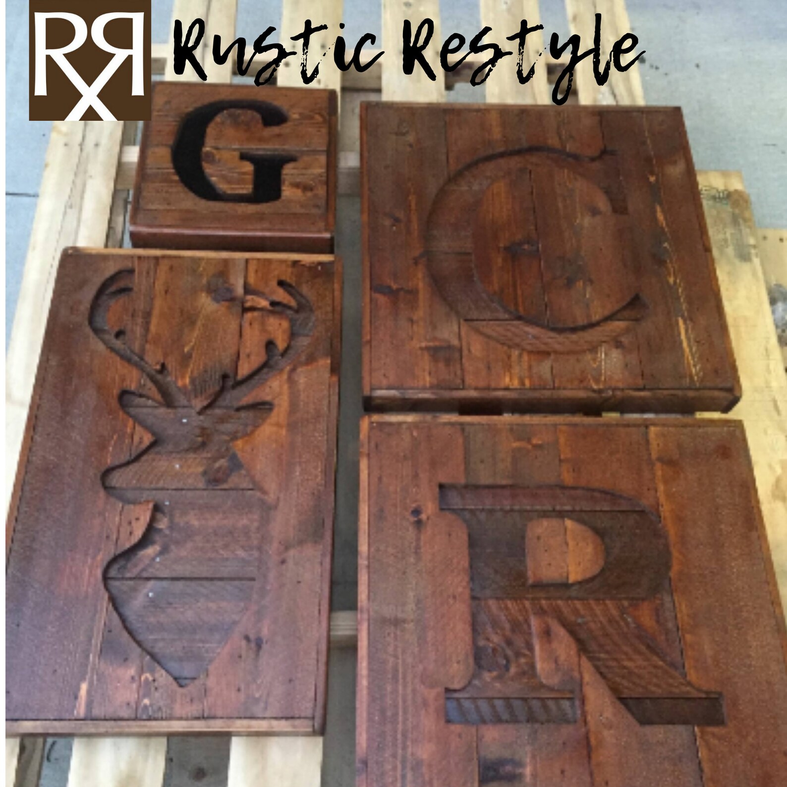 Pallet Letter Sign Recycled Pallet Initial W Sign Wooden | Etsy