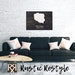24x36 Single State or Country Love Map Reclaimed - Etsy