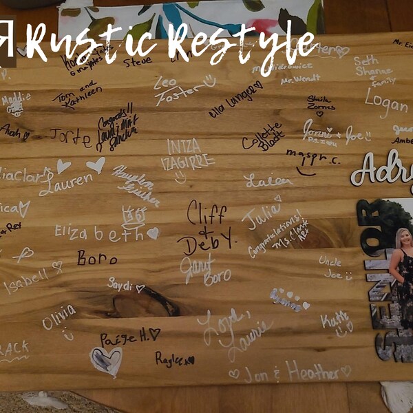 Guest Signing Board - Etsy