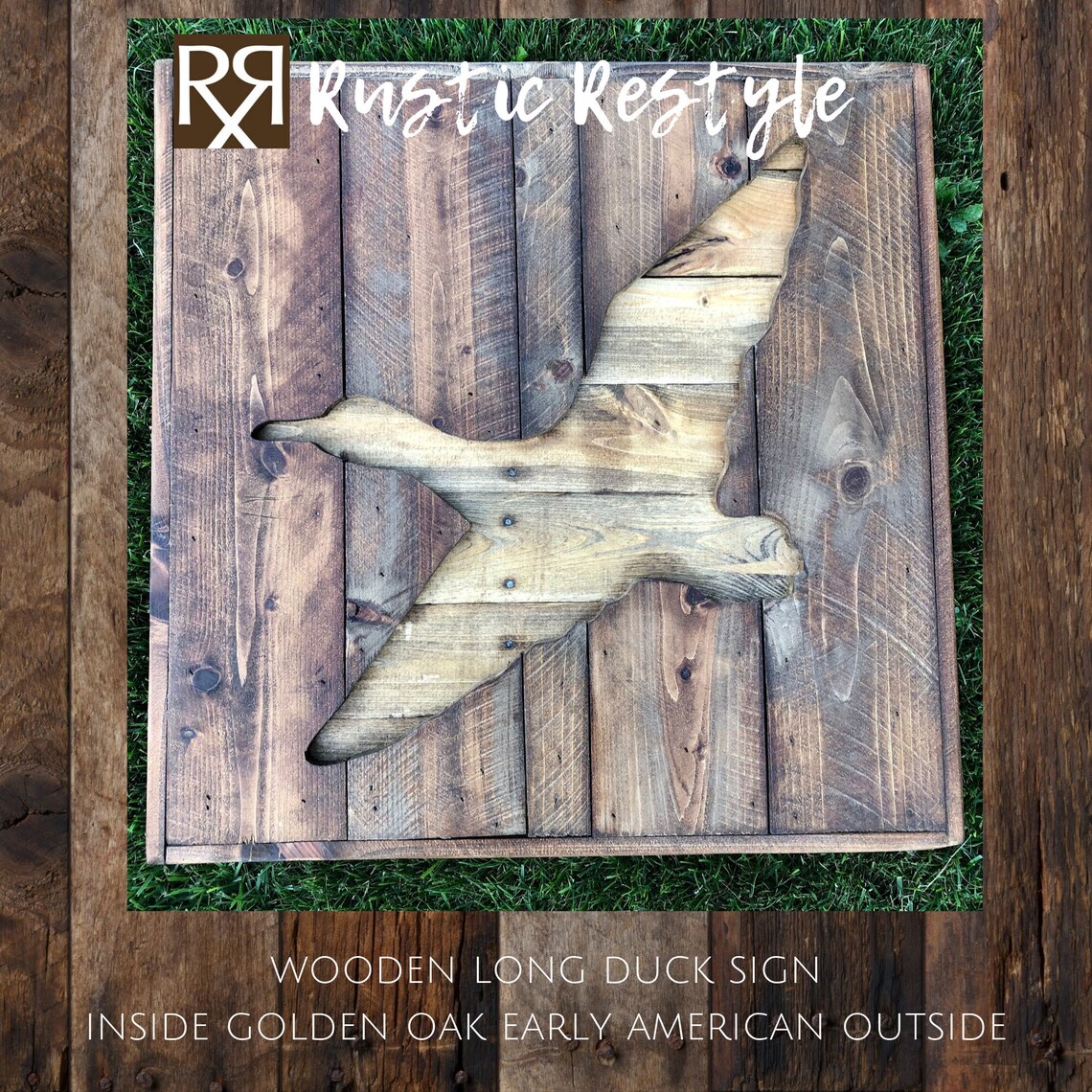 Rustic Wood Duck Hunting Sign Large Wood Pallet Wall Art - Etsy
