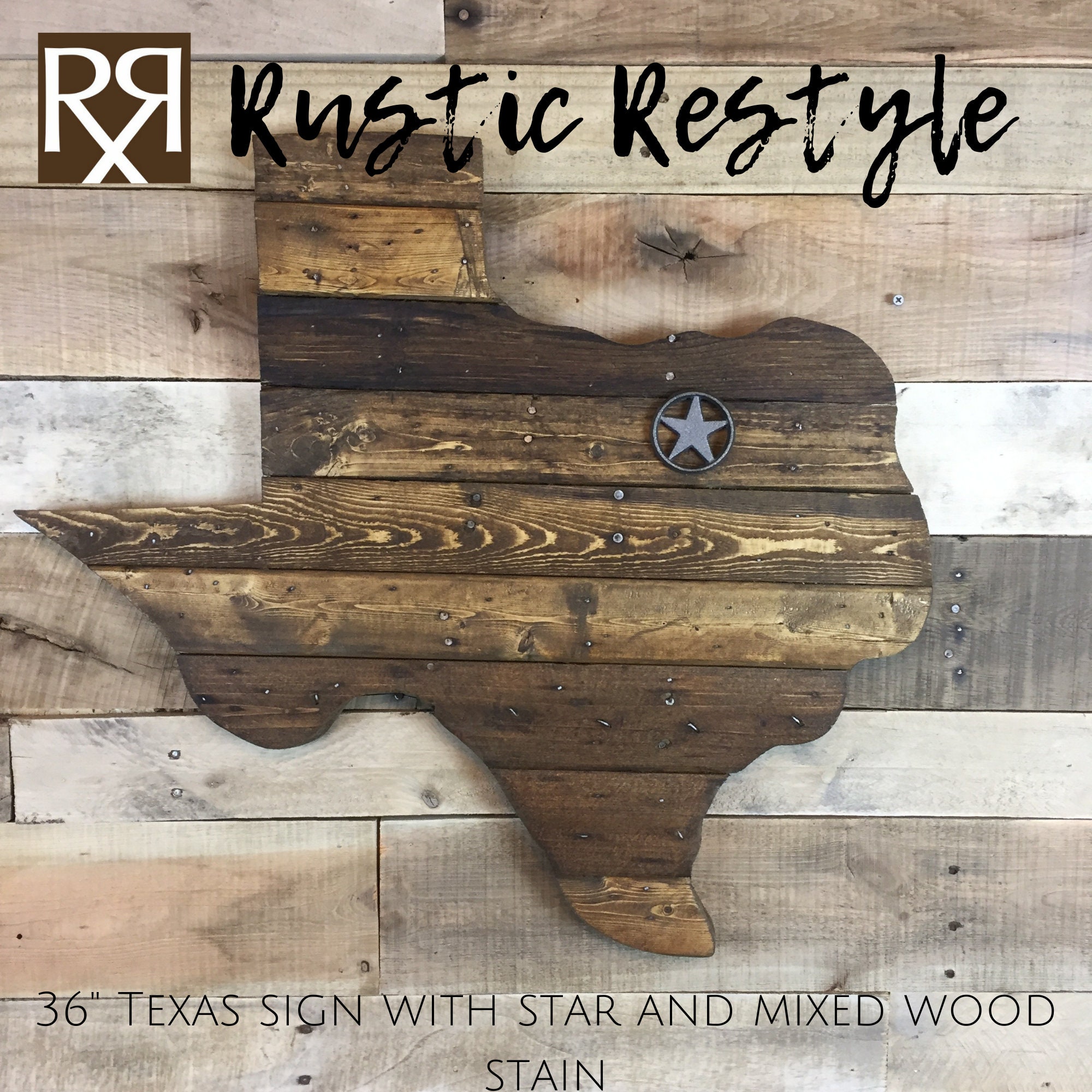 Texas Wood State Cut Out, Custom State Sign, Signage, Housewarming ...
