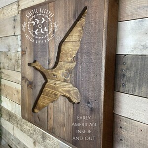 Rustic Wood Duck Hunting Sign, Large Wood Pallet Wall Art, Rustic Home ...