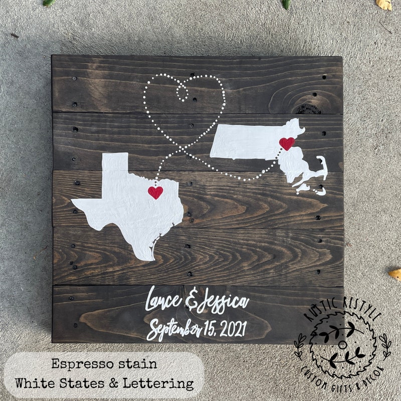 Custom State Art - Etsy