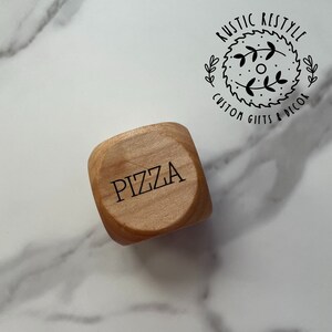 Design Your Own Dinner Dice, Lunch Dice, Restaurant Dice Etc. - Etsy