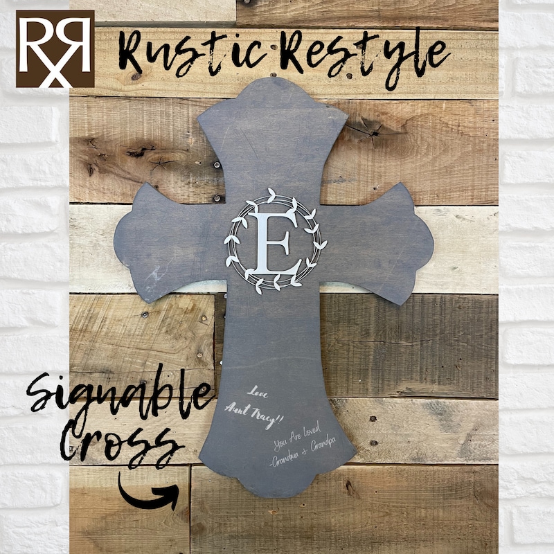Personalized Wooden Cross - Etsy