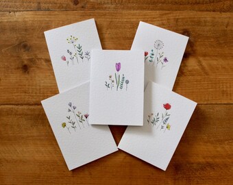 Hand Drawn Cards | Etsy