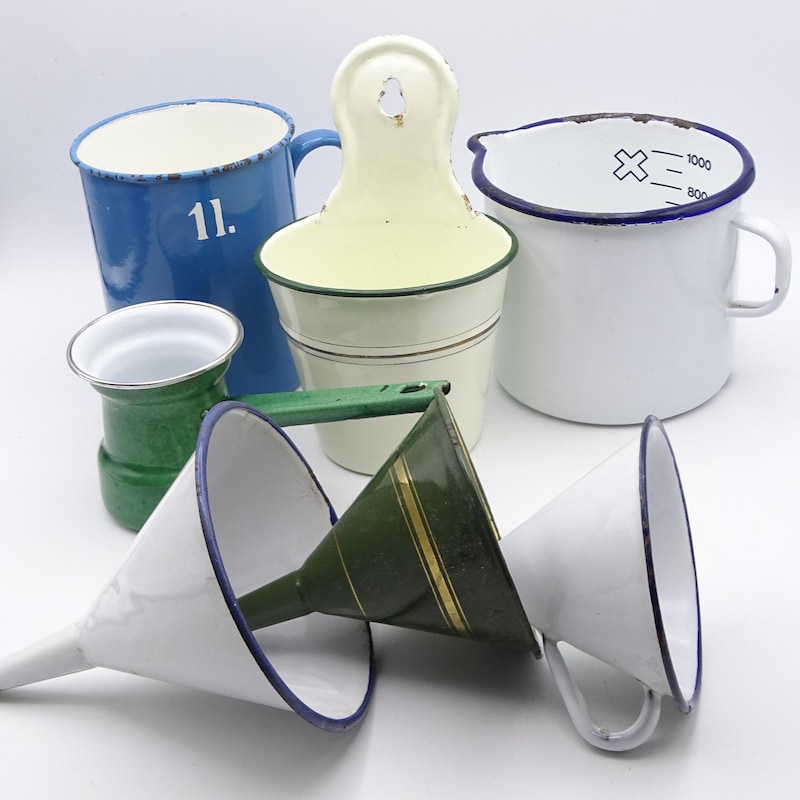 Enamel Kitchenware - Etsy