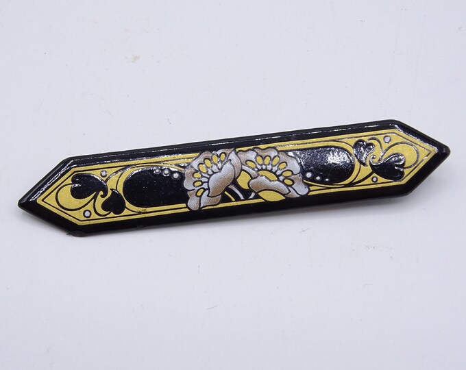 Vintage Michaela Frey frey Wille Enamel Art Nouveau Style Brooch ...