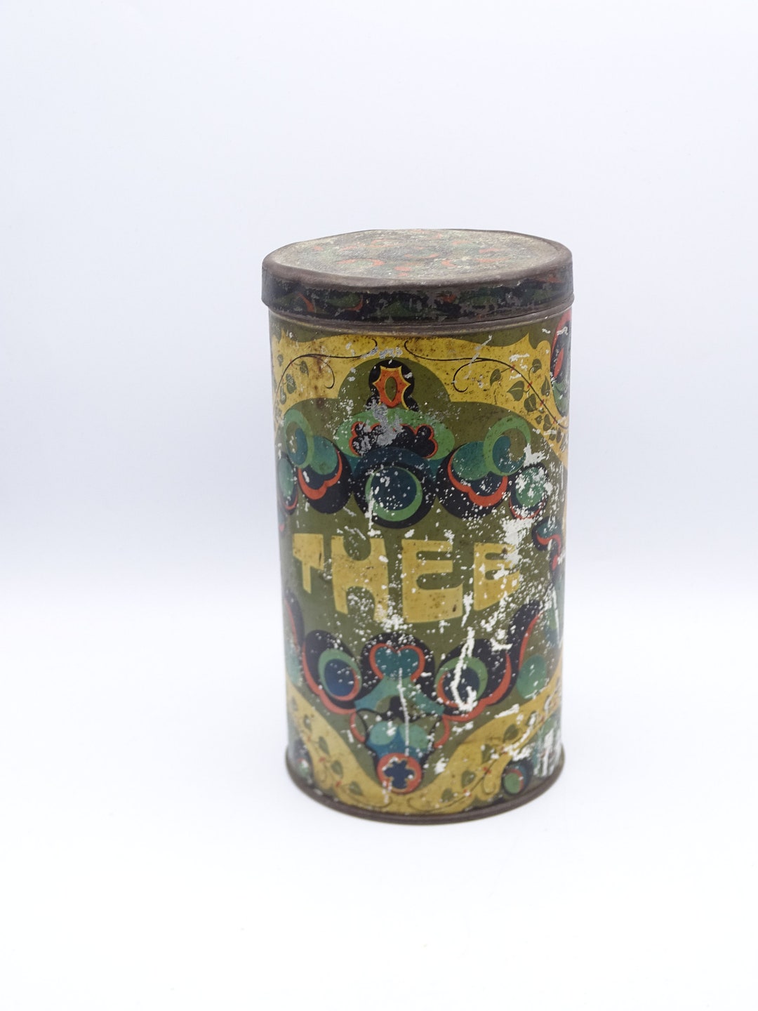 Antique Art Nouveau Dutch Tea Canister, - Etsy