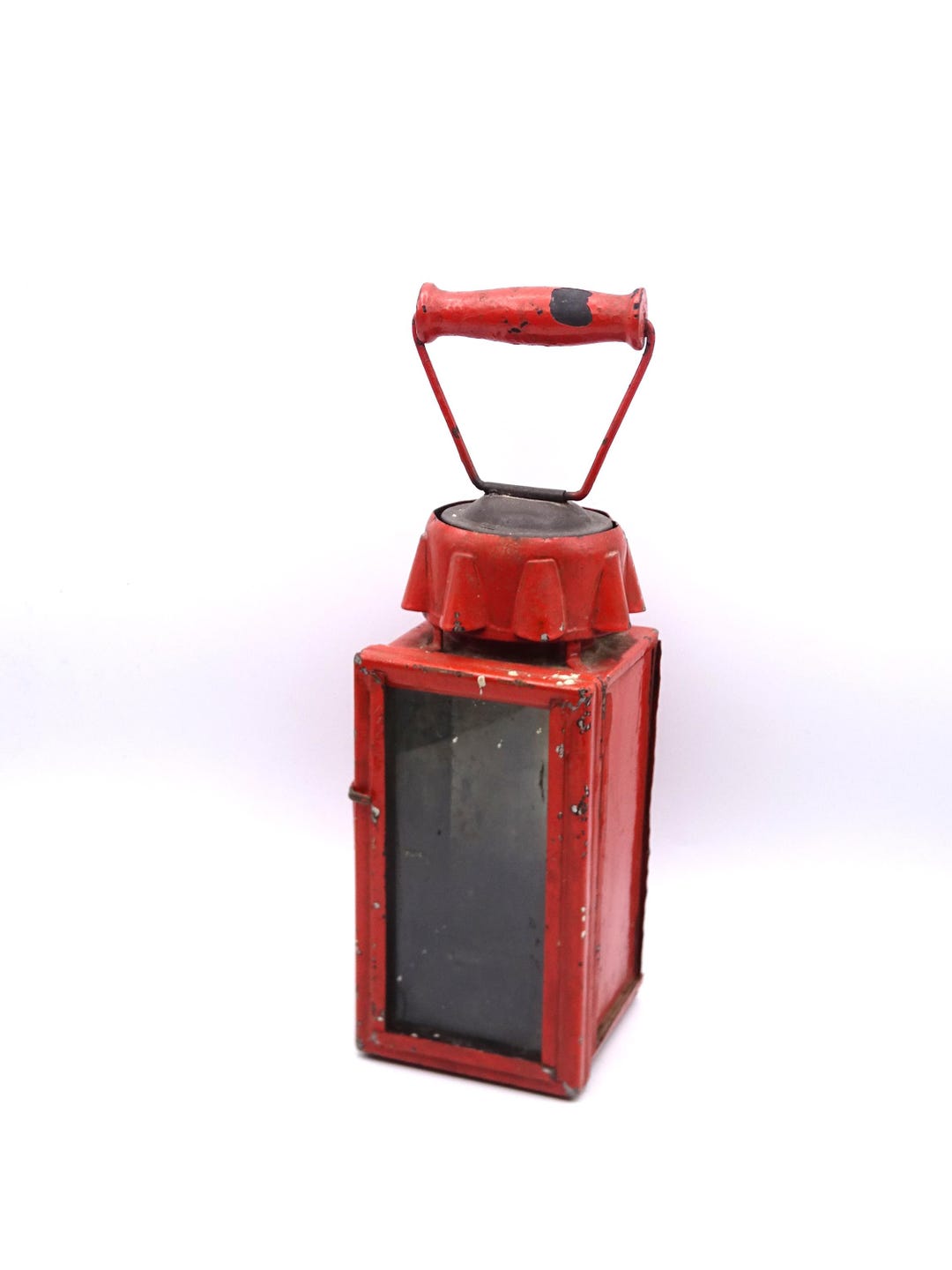 Vintage Handheld Lantern, Candle Lantern, Vintage Industrial - Etsy
