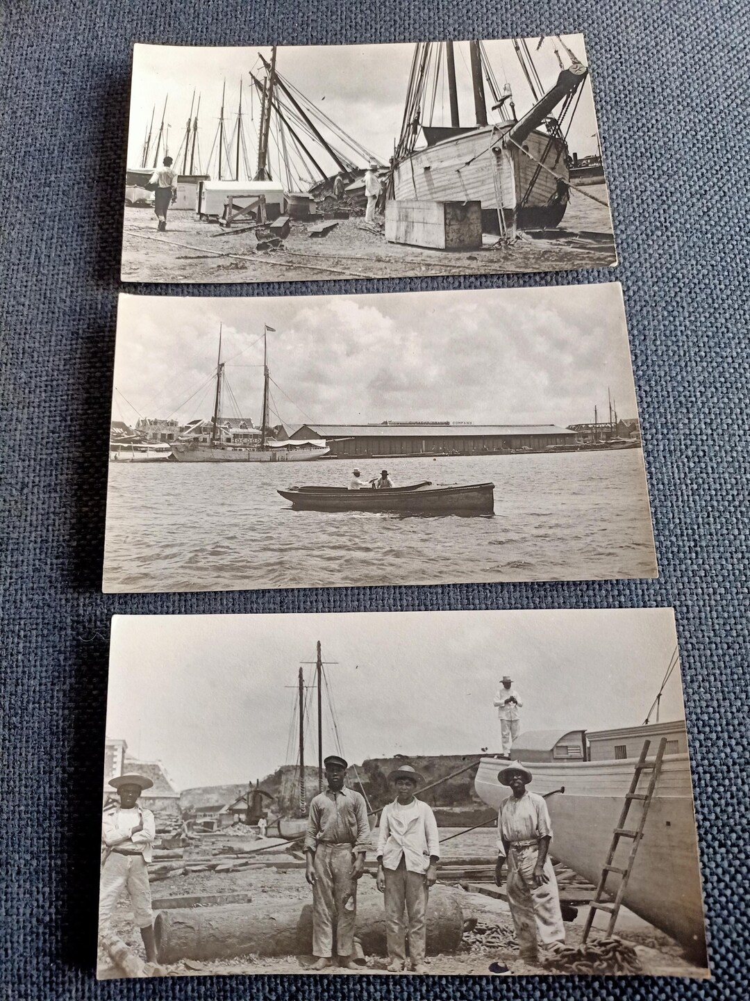 Antique Photo Postcards of Curacao, Collectible Photopraphs - Etsy