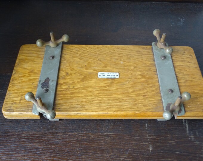 Everitt's Patent Tie Press, 1930s Tie Press - Etsy