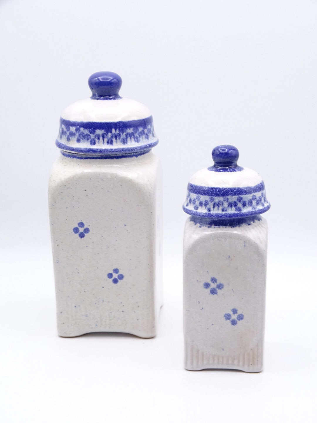 Strehla east Germany Ceramic Kitchen Jars, German Vintage Ceramics ...