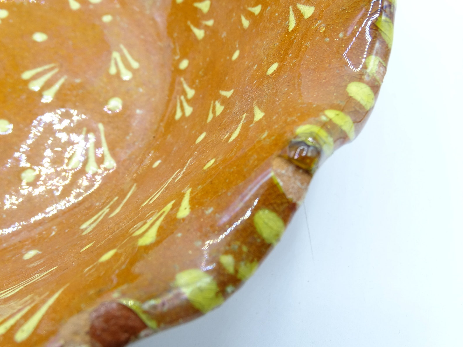 Collection of Slipware Pottery Items, Terracotta Slipware, Vintage ...