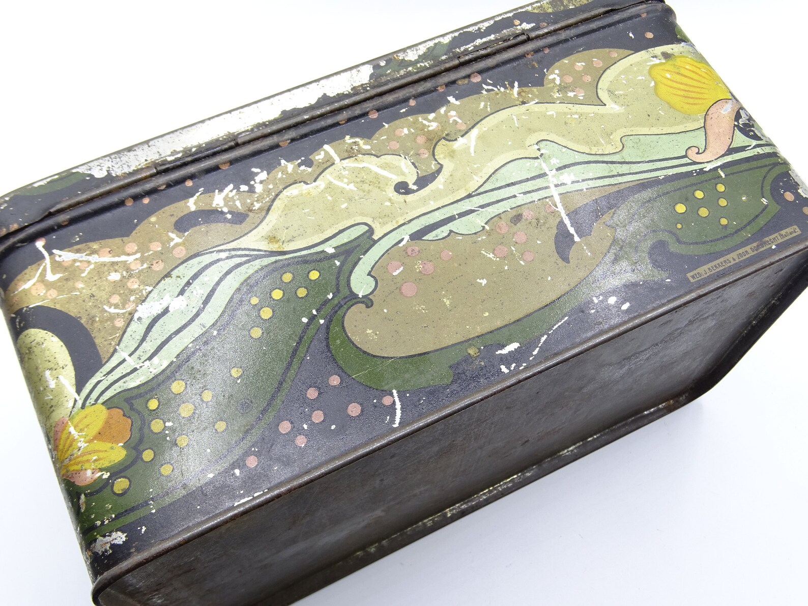 Collection of Six Decorative Tins Storage Tins Rustic Tins | Etsy