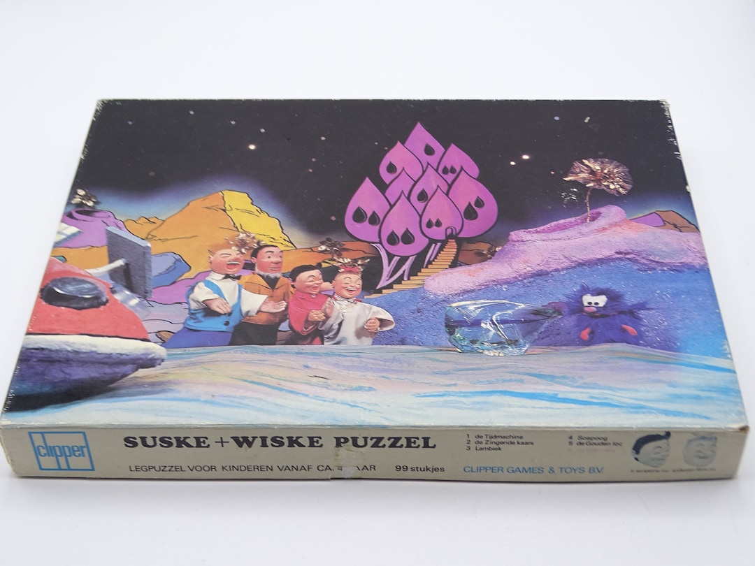 Vintage Bob & Bobette Puzzle, Suske and Wiske Puzzle, Vintage Toy - Etsy