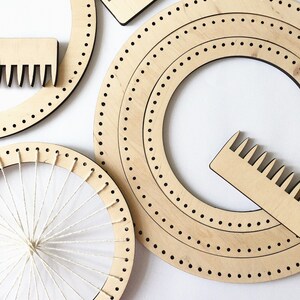 CIRCULAR LOOMS Round Weaving Loom Pack of Three, Circle Weaving, Set of ...