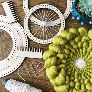 CIRCULAR LOOMS Round Weaving Loom Pack of Three, Circle Weaving, Set of ...