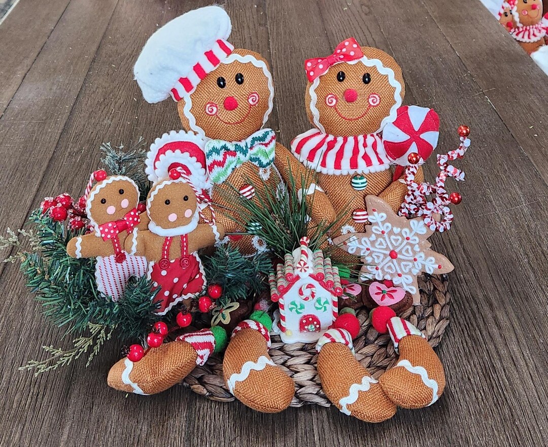 Gingerbread Centerpiece - Etsy