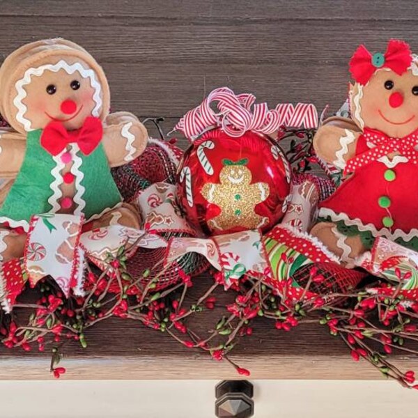 Gingerbread Garland - Etsy