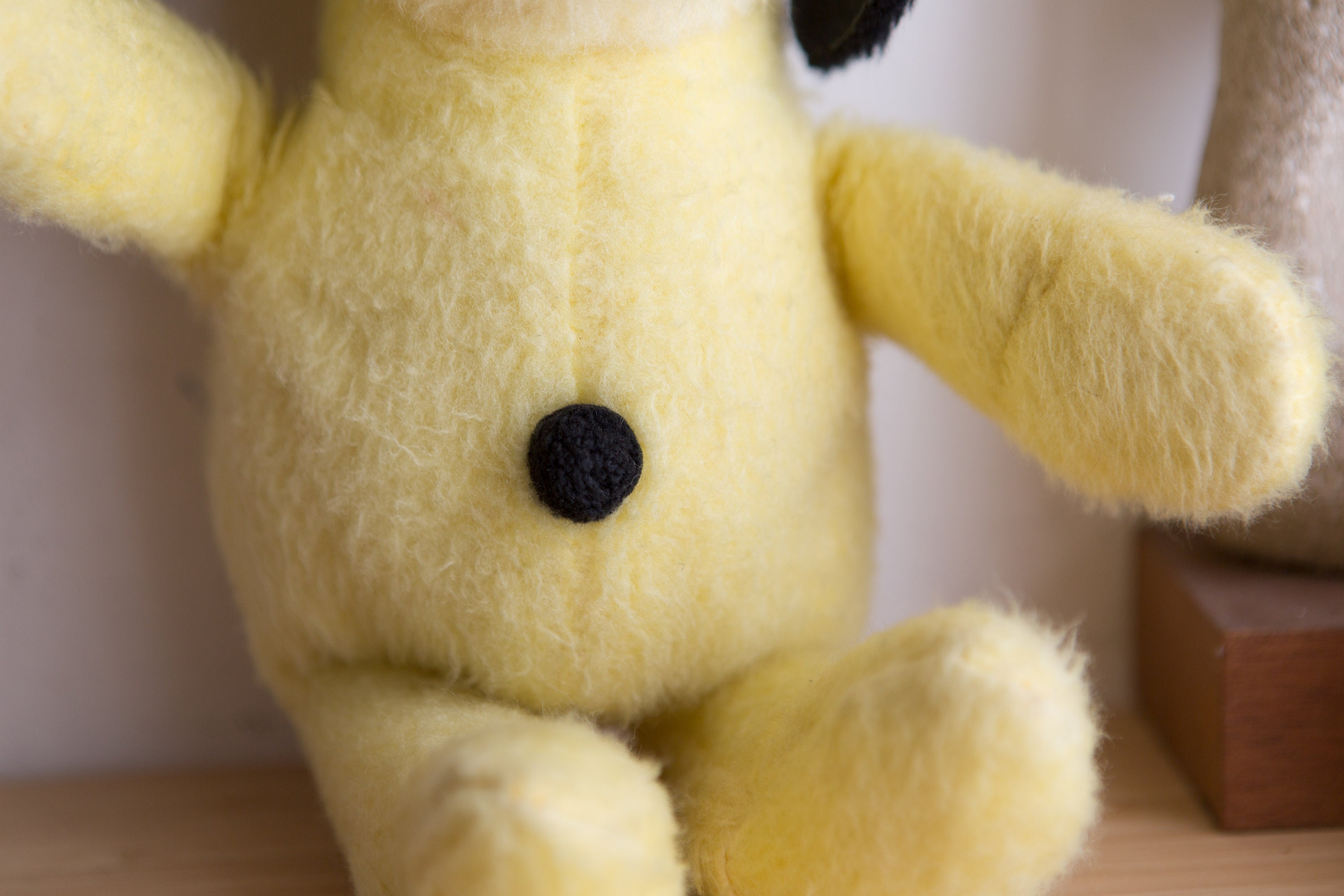 Drooper Dog Plush Stuffed Animal Sitting Vintage Dog Teddy Bear Toys ...