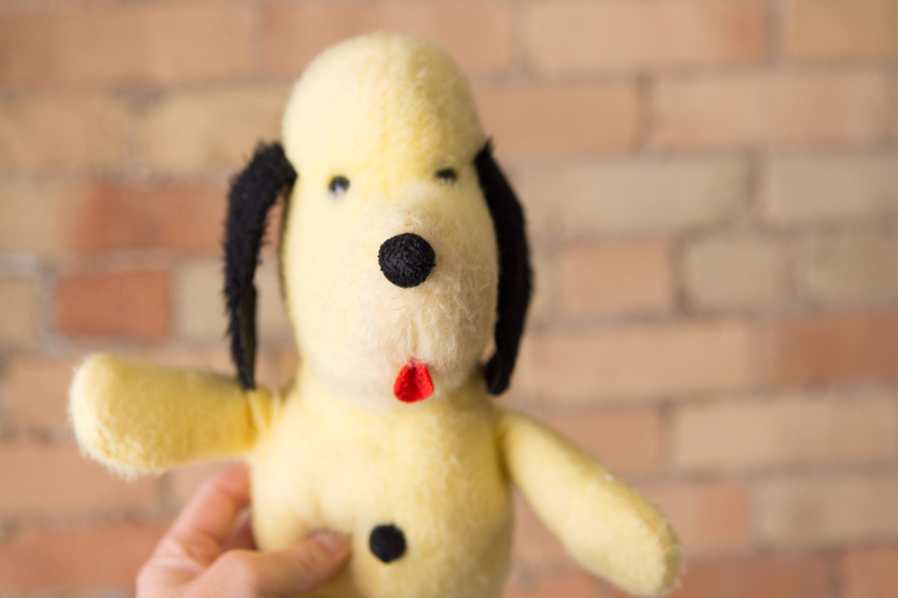 Drooper Dog Plush Stuffed Animal Sitting Vintage Dog Teddy Bear Toys ...