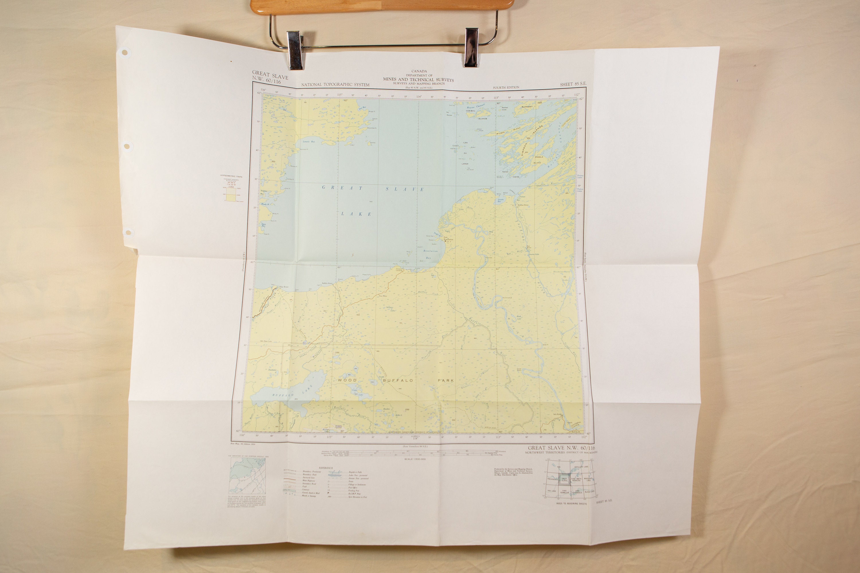 Great Slave Lake Map