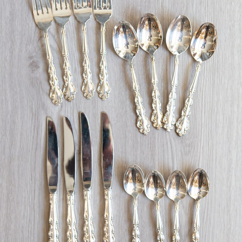 Silver Plated Flatware - Etsy