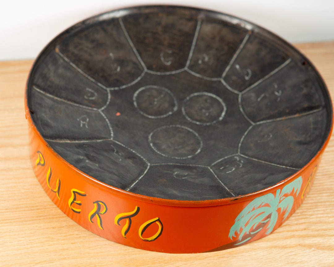 Tambor de Puerto Rico de los años 50 Instrumento musical de recuerdo ...