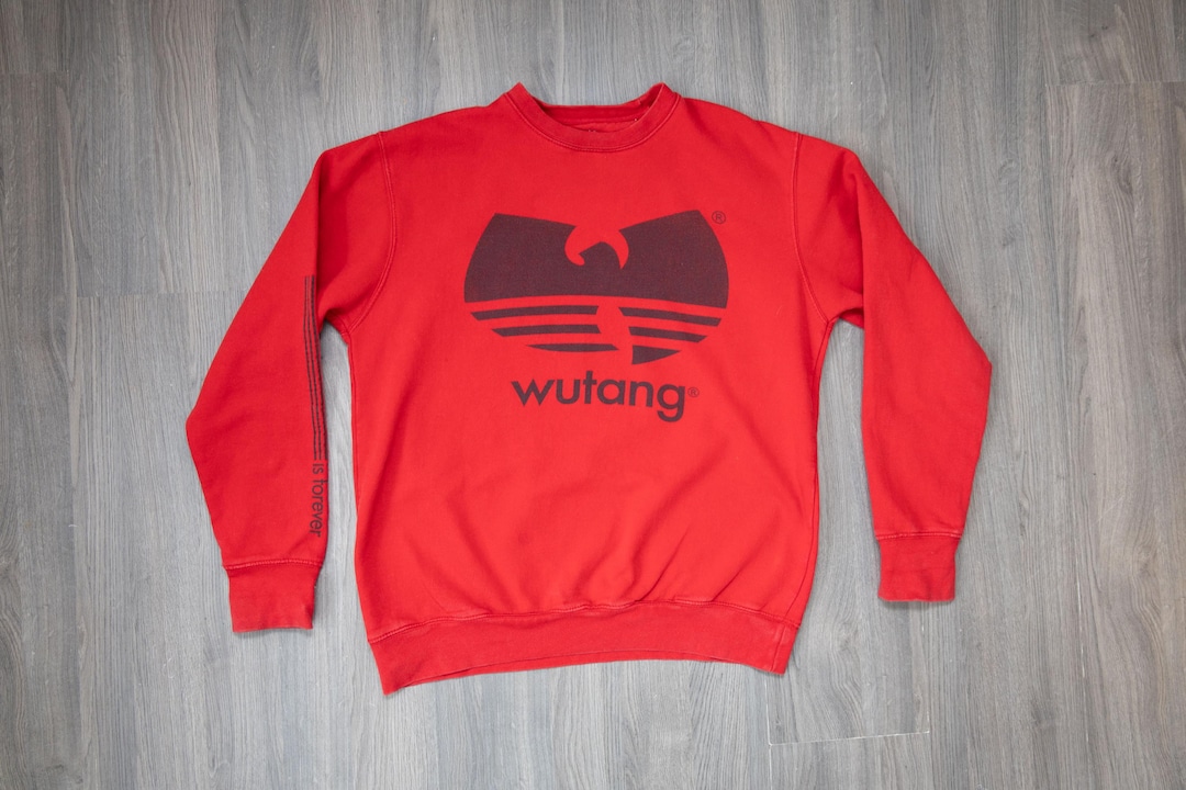 Y2K Wu-tang Clan Logo Crew Neck Sweater / Size L - Etsy