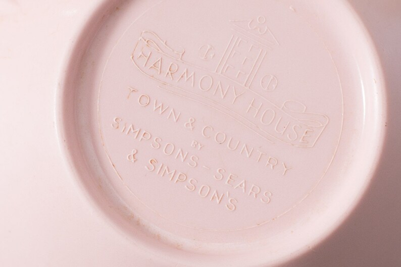 Vintage 6 Piece Set of Pastel Blue Pink and Yellow Melmac Tea | Etsy