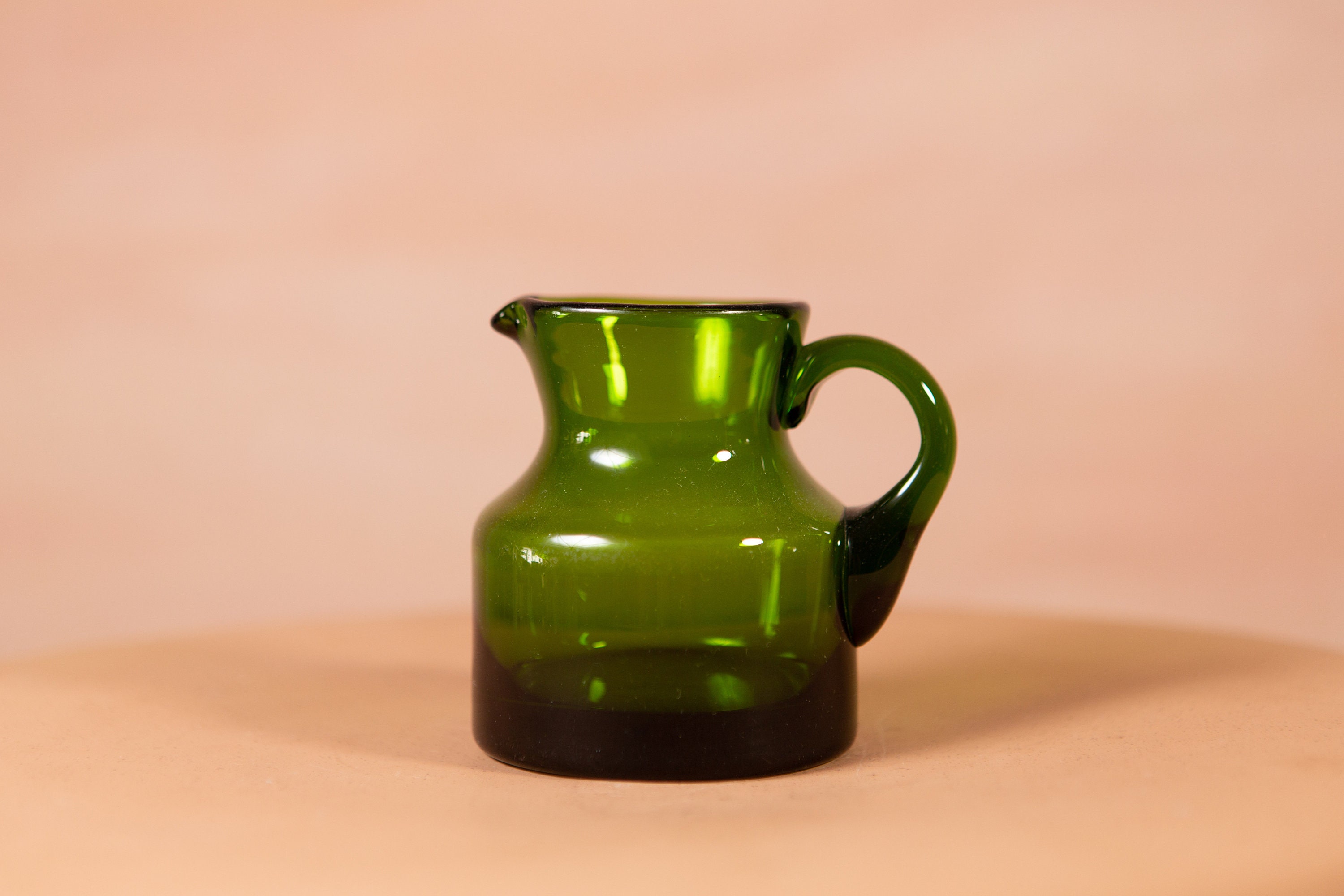Swedish Modern Glass Pitcher