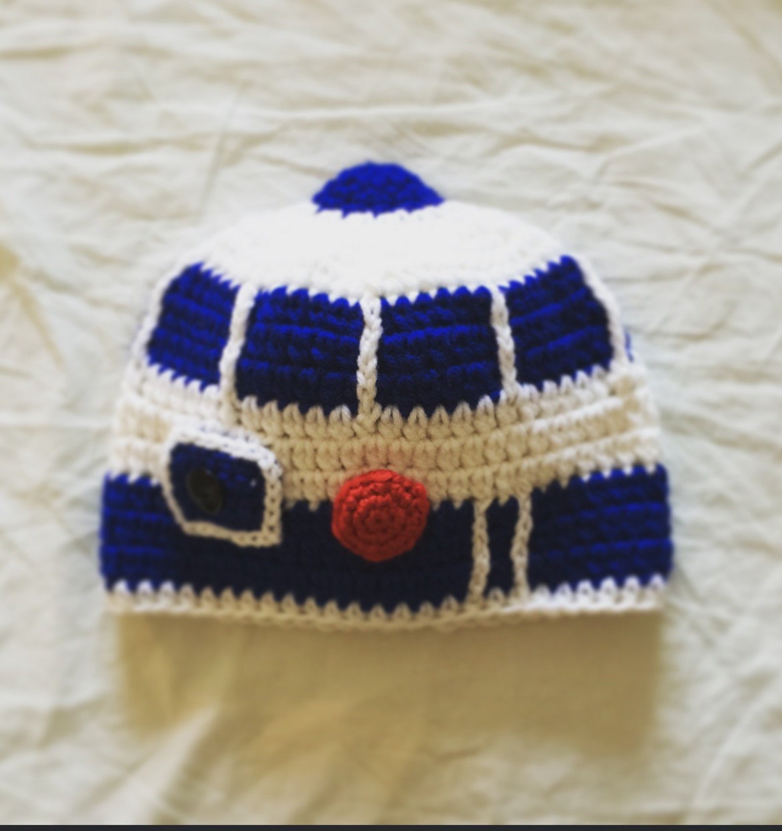 R2D2 Hat Crochet Star Wars Droid Hat Kids Star Wars | Etsy