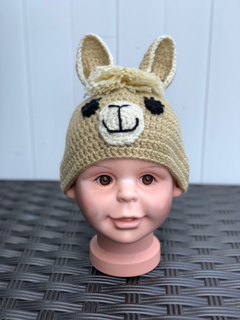 Llama Hat - Babay Llama Hat - Kids Halloween Costume - Toddler ...