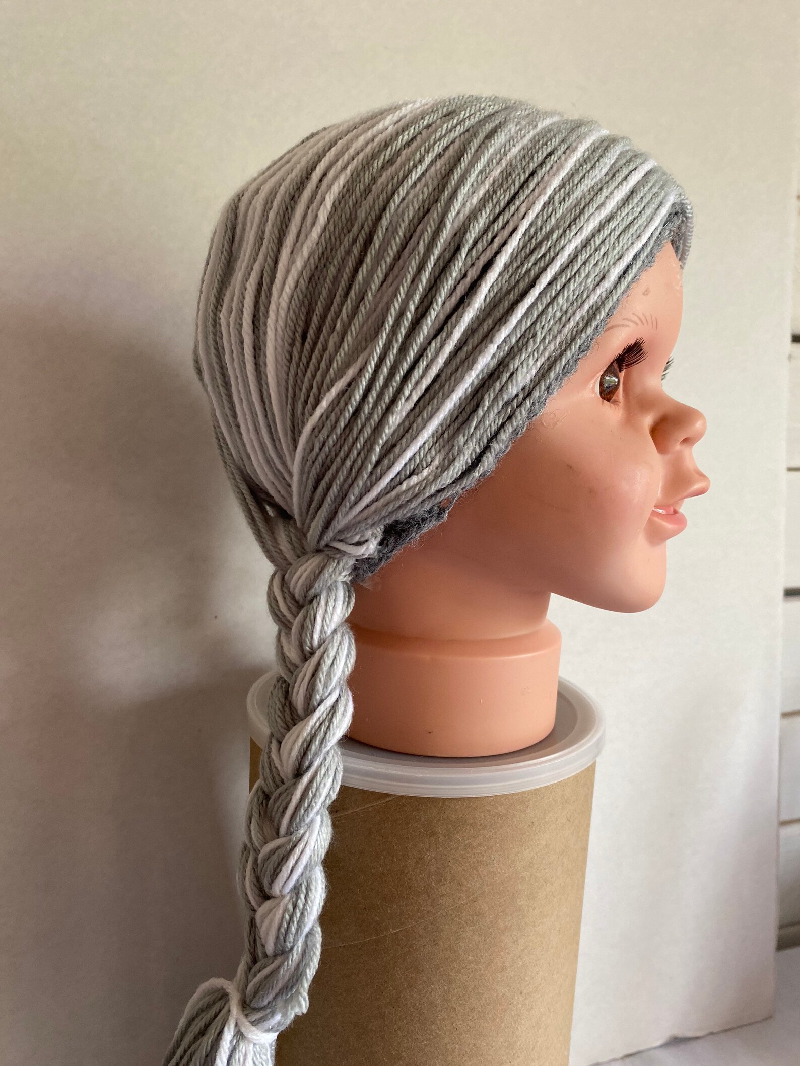 Mama Coco Wig Grandma hair Braides Costume Mama Coco | Etsy