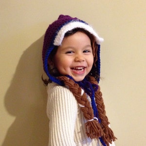 Frozen Anna Hat - Disney Frozen Anna Costume Hat With Braided Hair ...