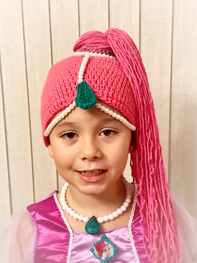 Shimmer Wig - Pink Shimmer and Shine Wig - Hair Wig -disney Hair - Kids ...