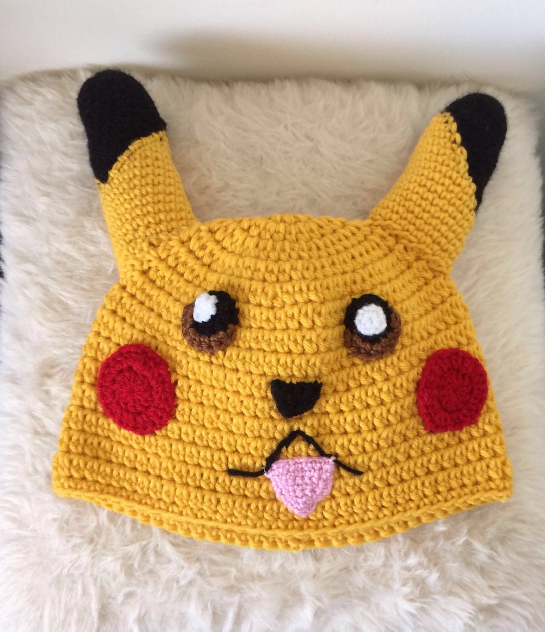 Pikachu Hut - Pokemon Go Hut - Baby Kinder oder Erwachsene Geschenk ...