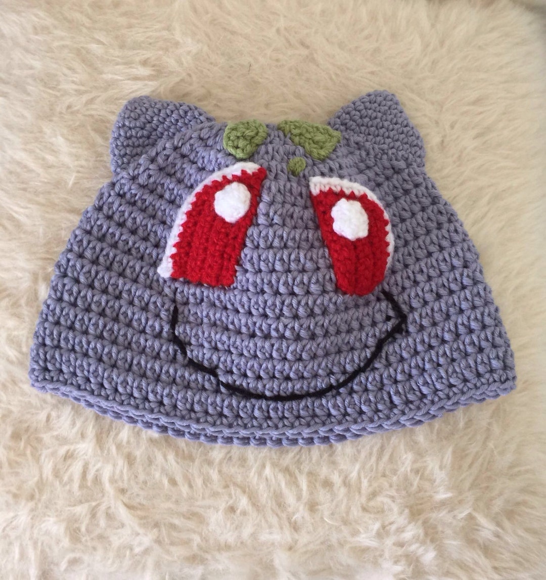 Bulbasaur Hat - Pokemon Go Hat - Baby Kids or Adult Gift - Etsy