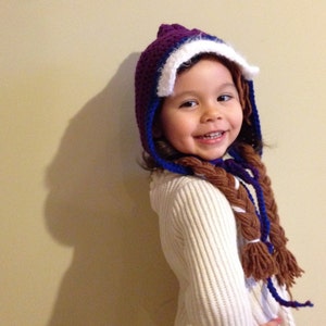 Frozen Anna Hat - Disney Frozen Anna Costume Hat With Braided Hair ...