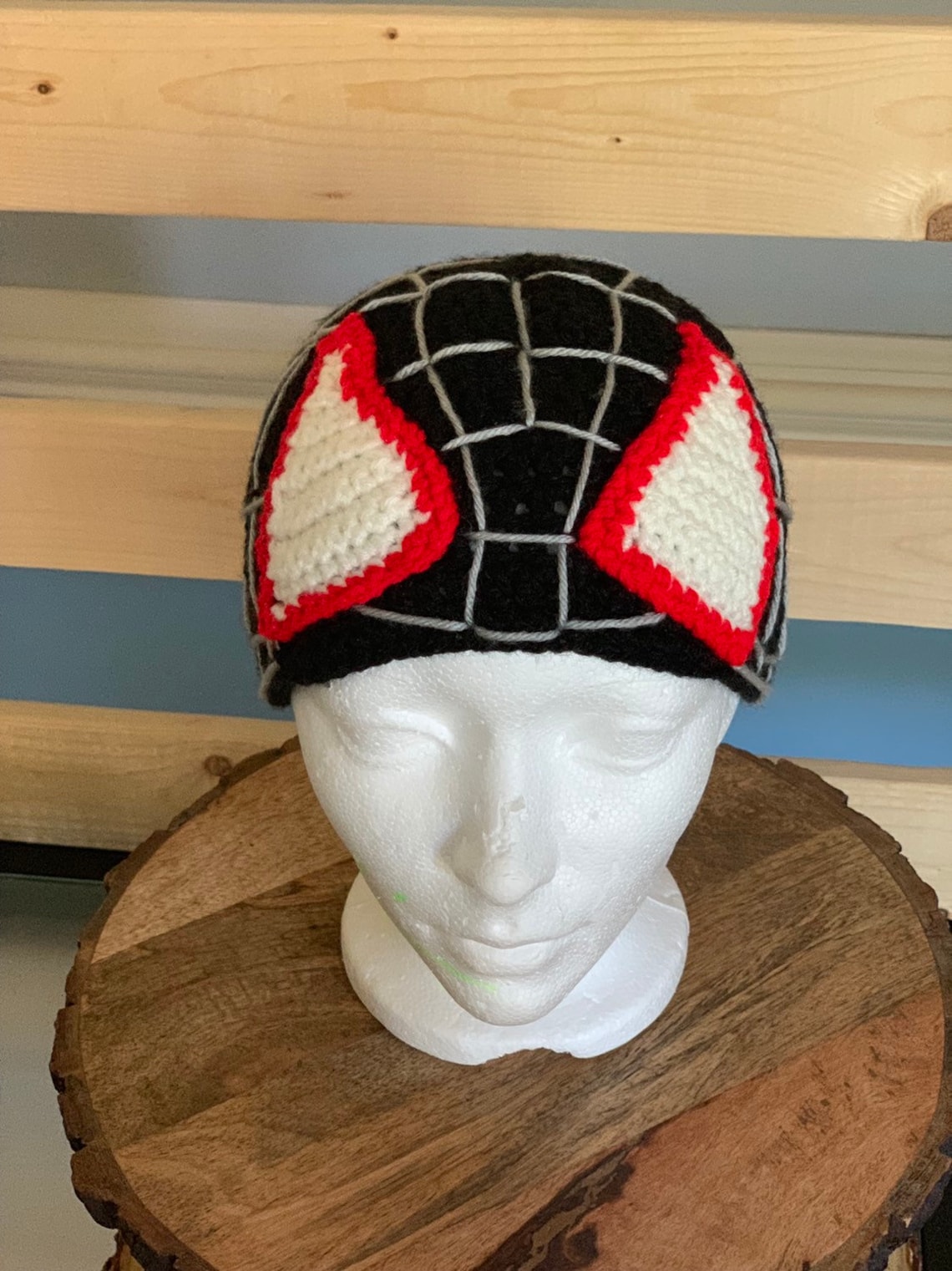 Black Spiderman Miles Morales Into the Spider-verse Hat - Etsy