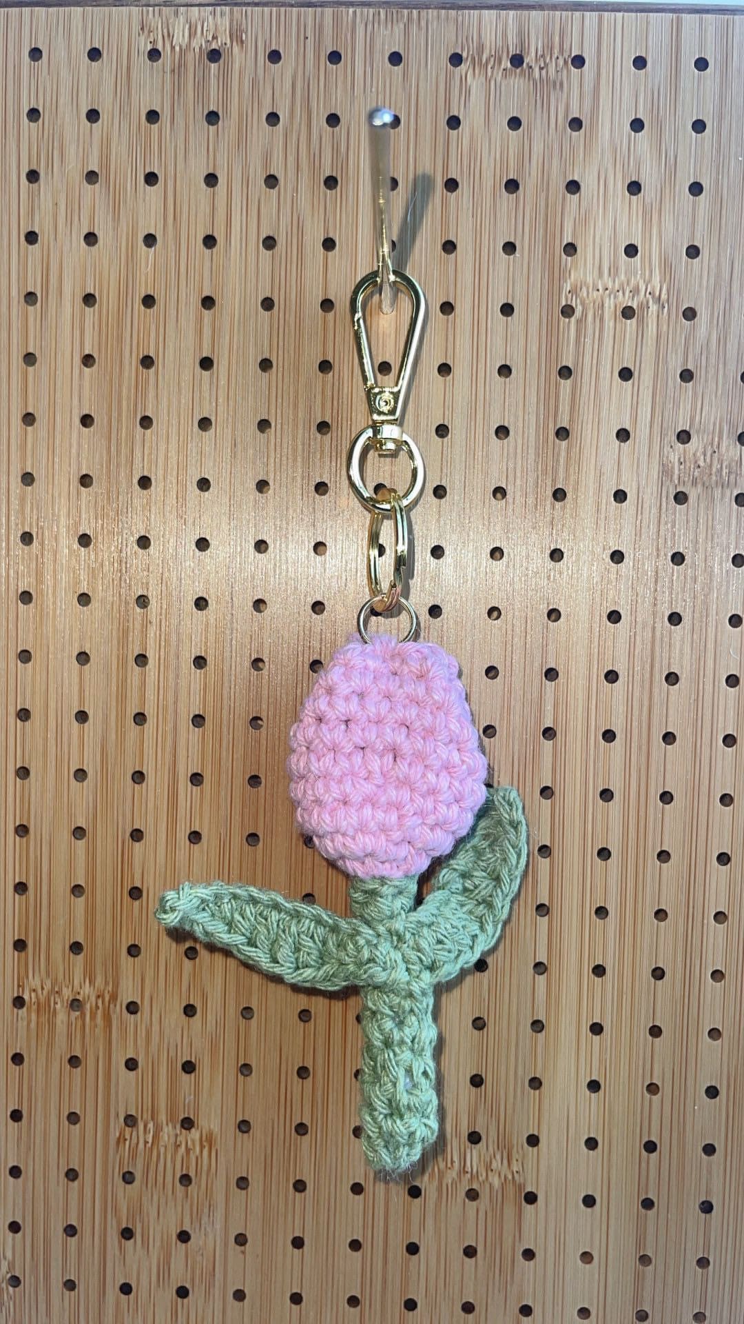 Amigurumi Keychain Crochet Cotton Yarn Key Chain - Etsy