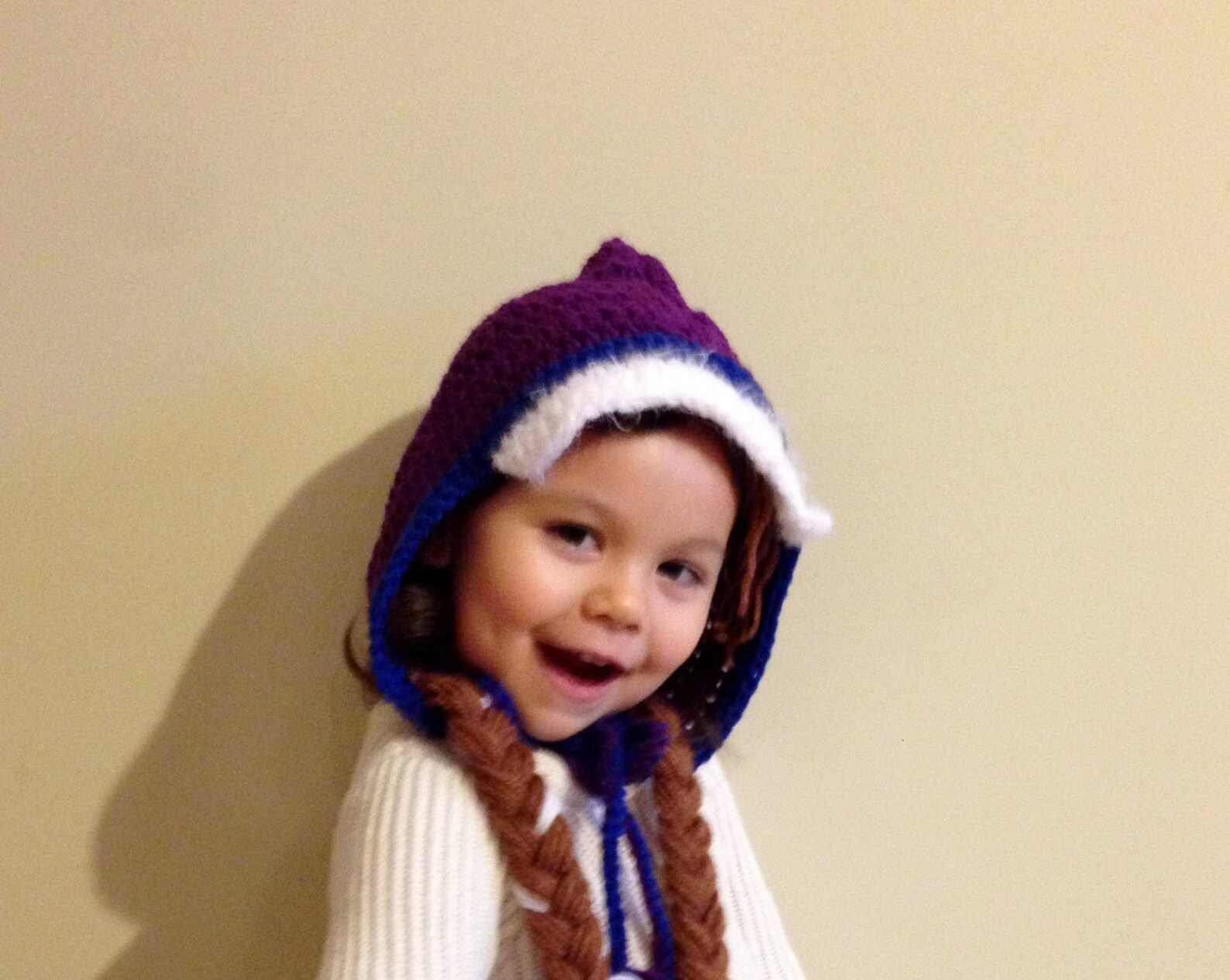 Frozen Anna Hat Disney Frozen Anna Costume Hat With Braided | Etsy