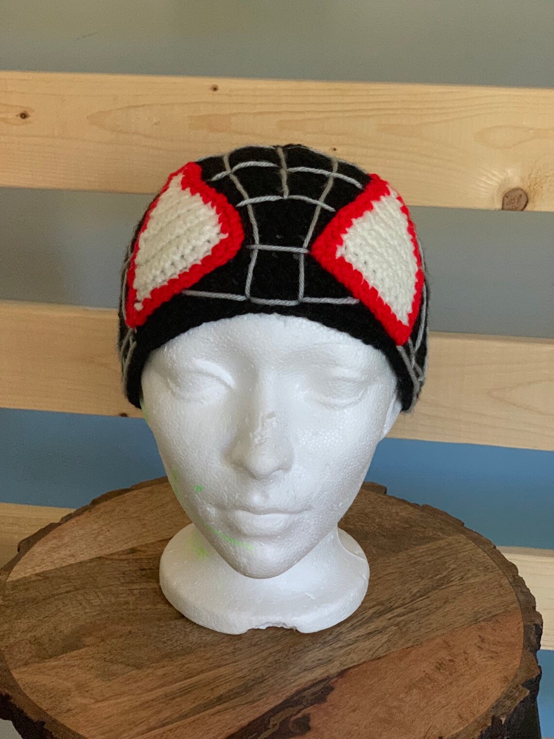 Black Spiderman Miles Morales Into the Spider-verse Hat - Etsy