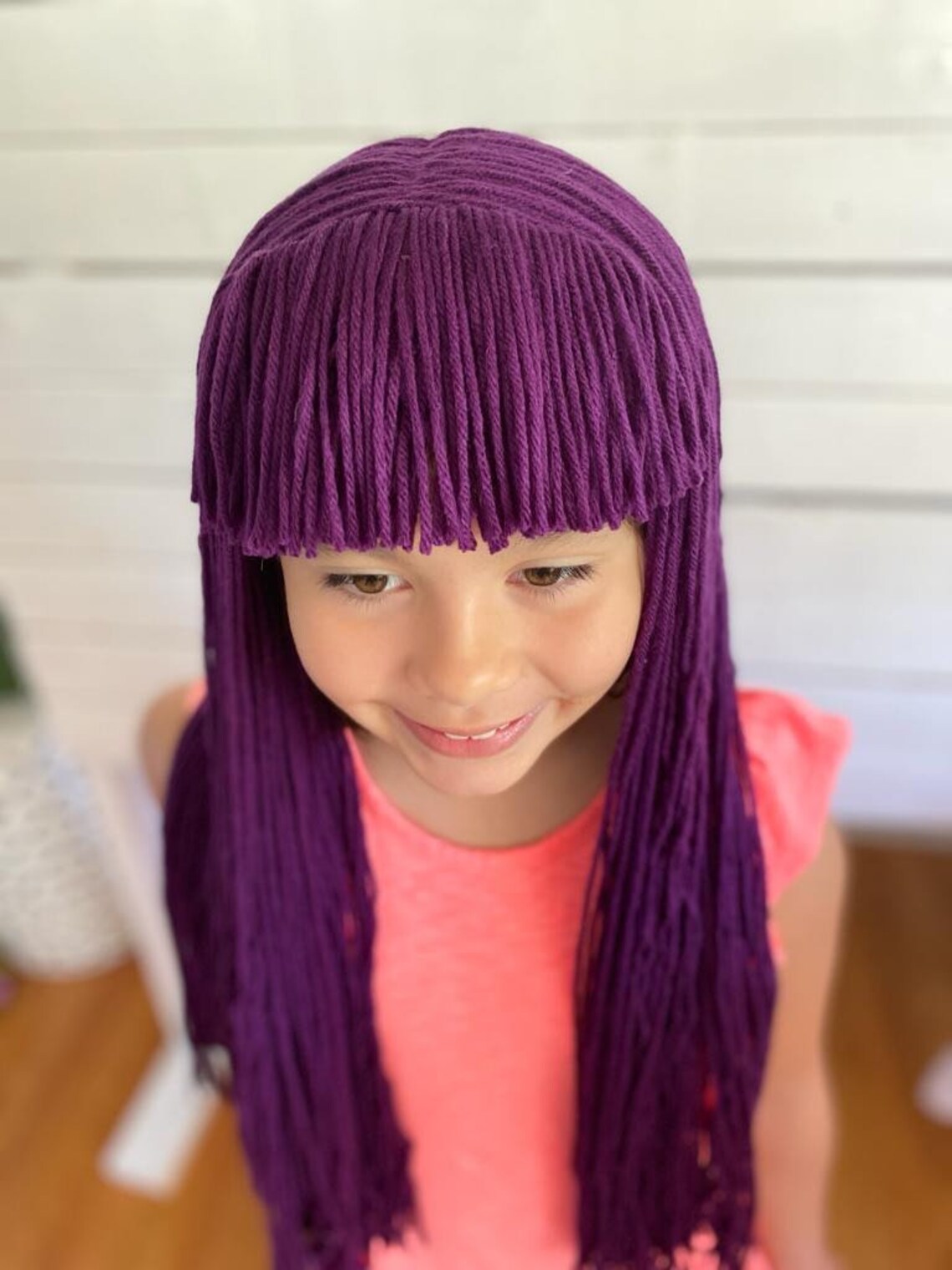 Disney Descendants 2 Mal Hair Wig -halloween Disney Descendants Villain ...