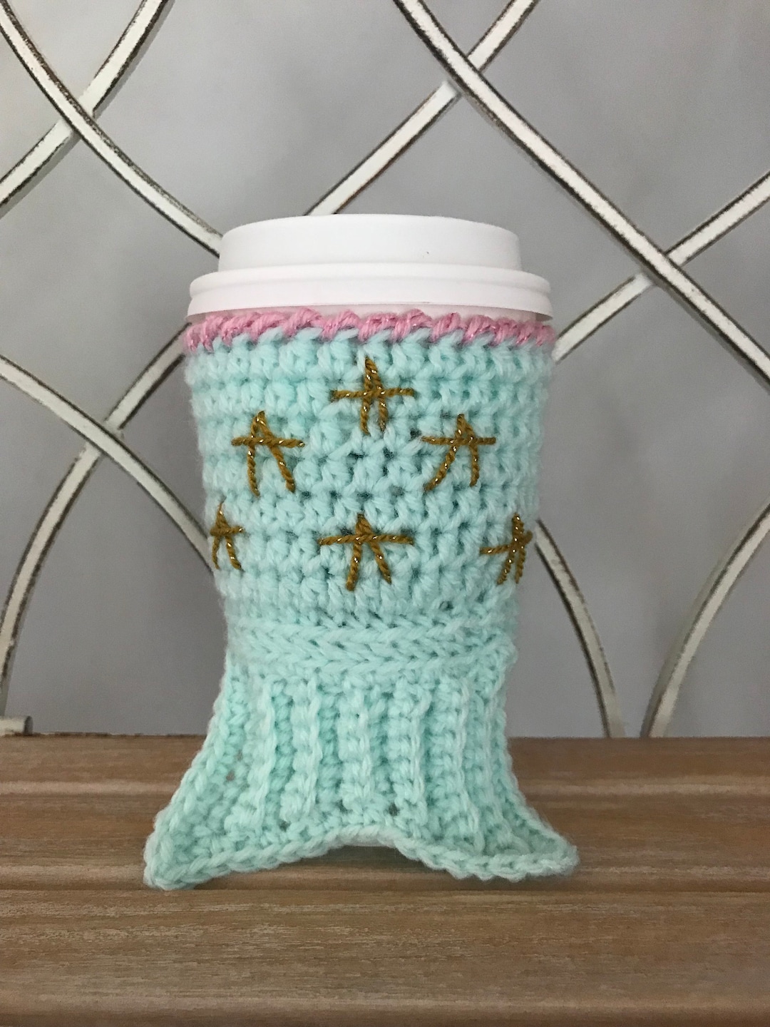 Mermaid Coffee Cozy - Mermaid Coffee Cup Mug Warmer - Etsy