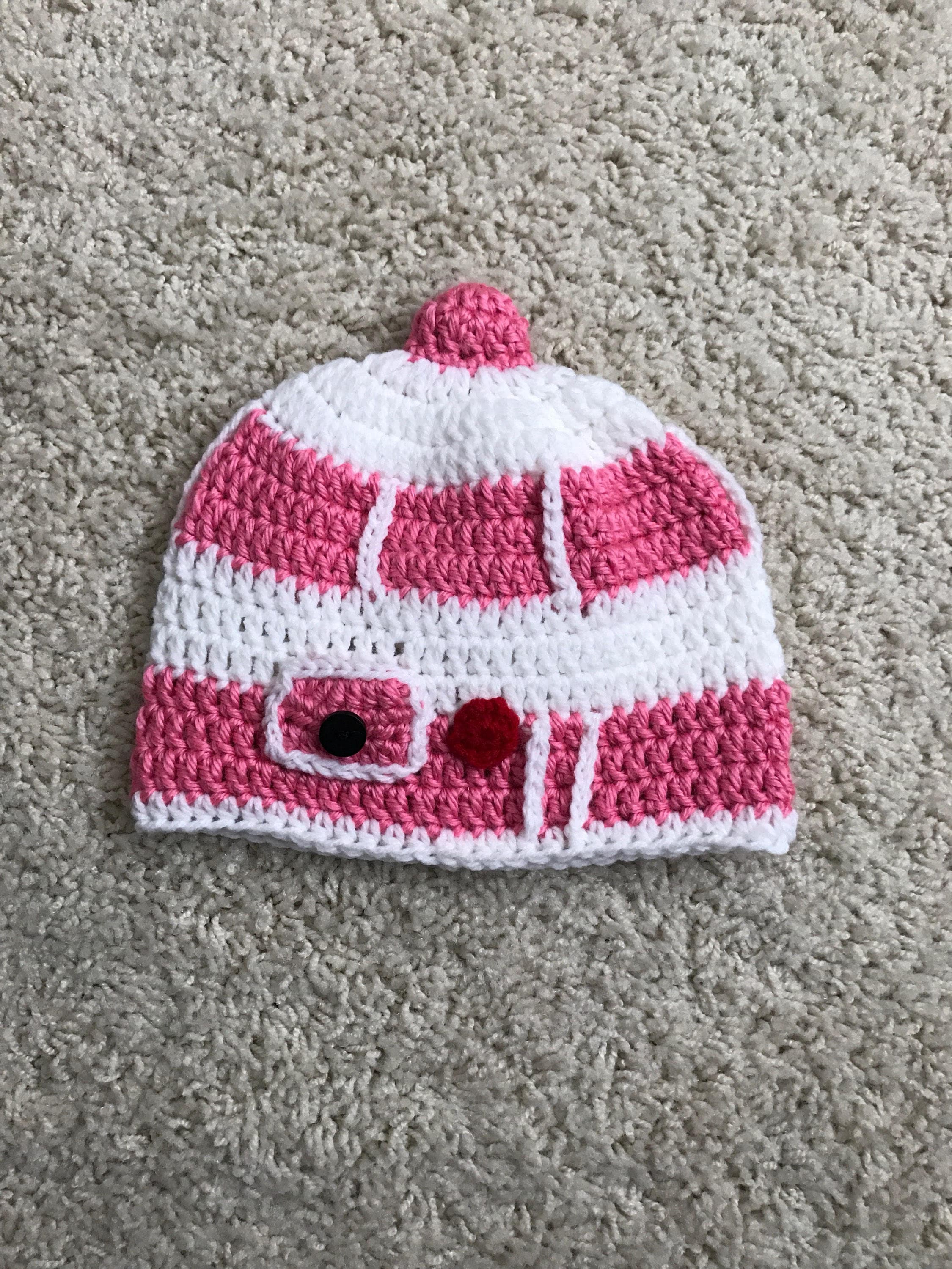 Pink R2D2 Hat - Girls R2D2 Crochet Star Wars Droid Hat - Kids Star Wars ...