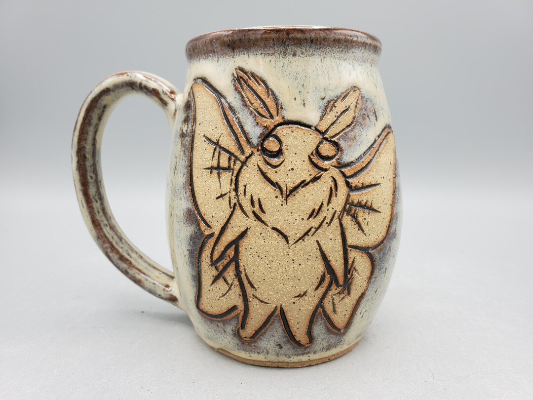 Mothman Mug Cute Cryptid Mug Halloween Spooky Girl Gift Horror Lover ...