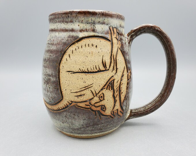 Medieval Marginalia Cat Butt Mug 16 Oz Funny Cat Butt Mug Manuscript ...